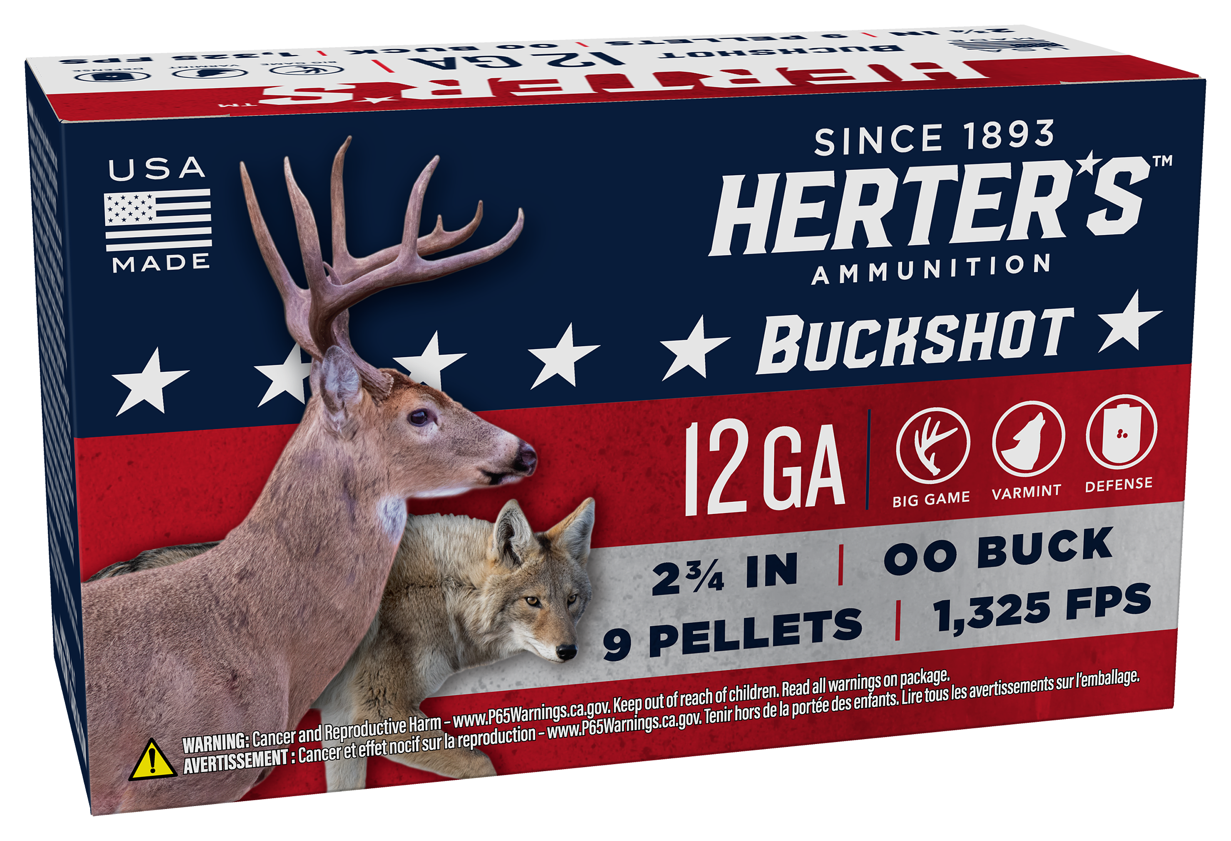 Herter's Hunting Buckshot Shotgun Shells | Mack's Prairie Wings